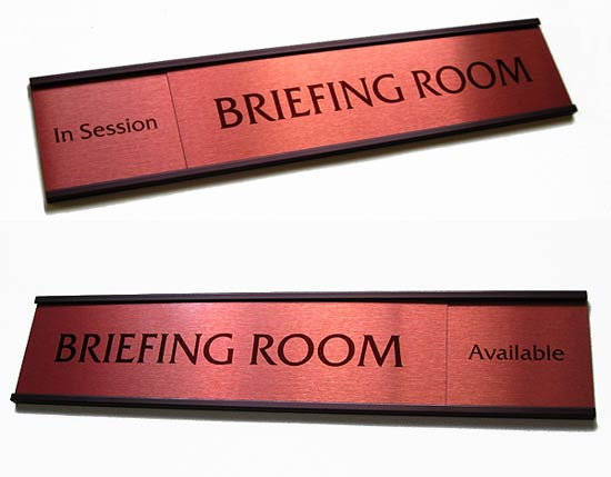 Sliding Signs & Meeting in Progress Signs - Office Sign Company - Page 2