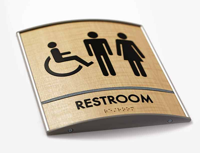 Best ADA Restroom Signs | New Construction Signs
