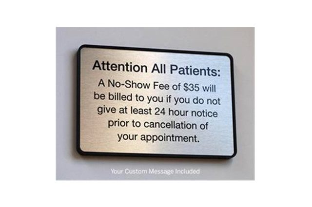 Cashier Signs | Office Sign Company