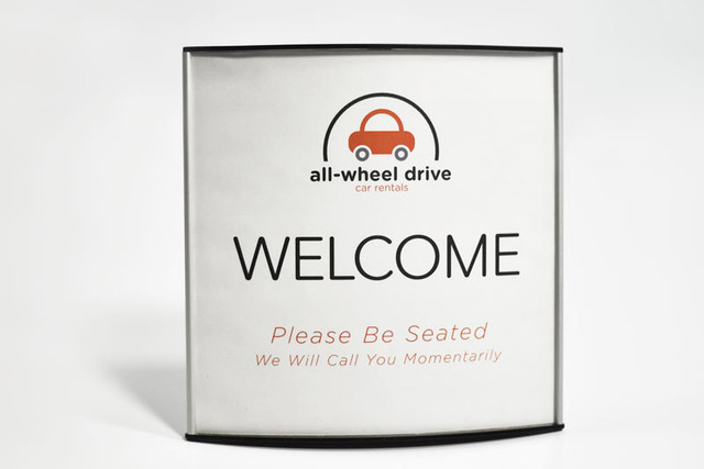 Changeable Insert Window Signage for Doors and Offices - Office Sign ...