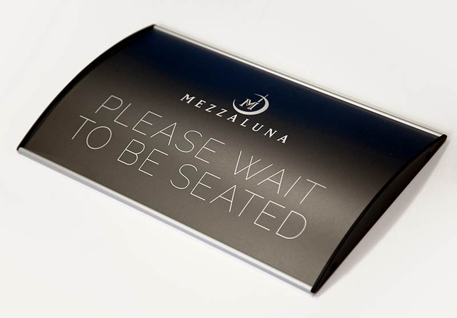 Medium Interchangeable Curved Signs | Modular Sign System