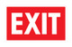 Exit Decals | EXIT Safety Stickers