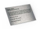 Large Metal Art Gallery Plaques