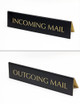 Incoming & Outgoing Mail Signs | Shipping Signs