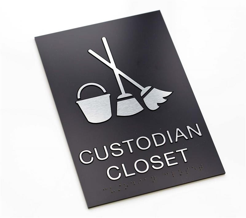 Janitor & Custodian Room Signs | Office Sign Company