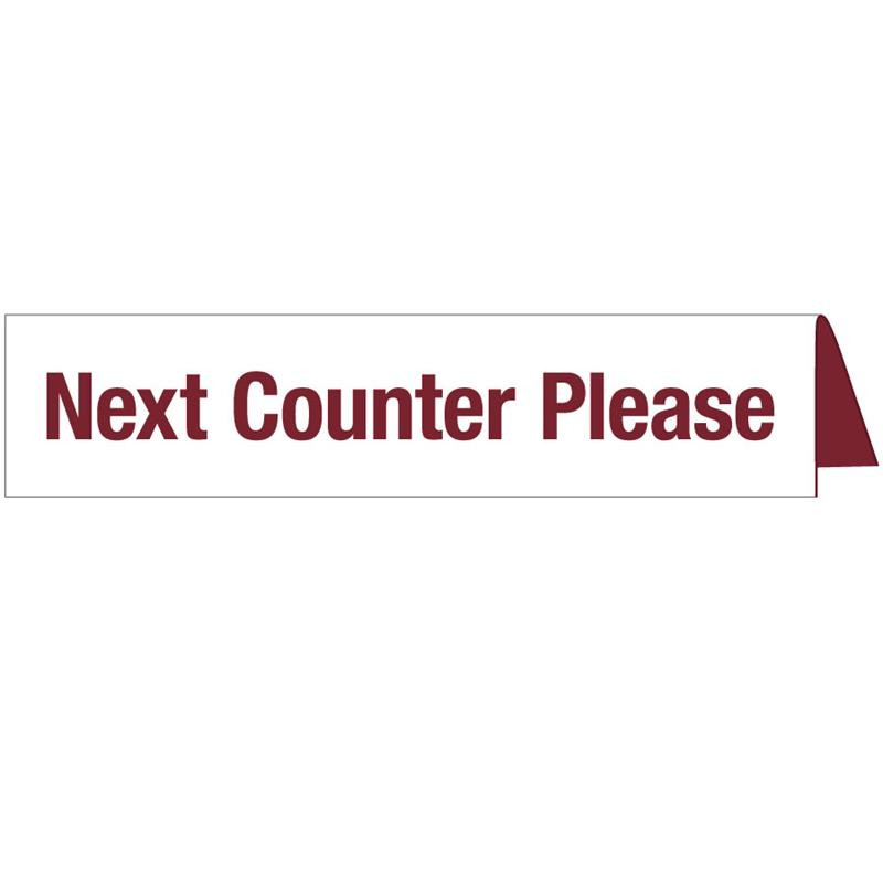 Next Counter Please Office Signs