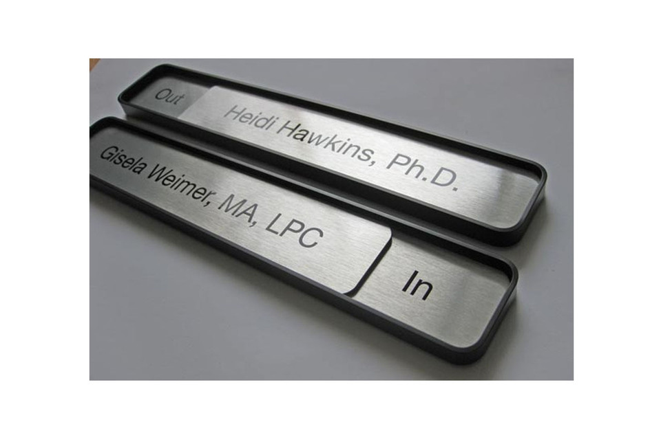 Changeable Insert Window Signage for Doors and Offices - Office Sign ...