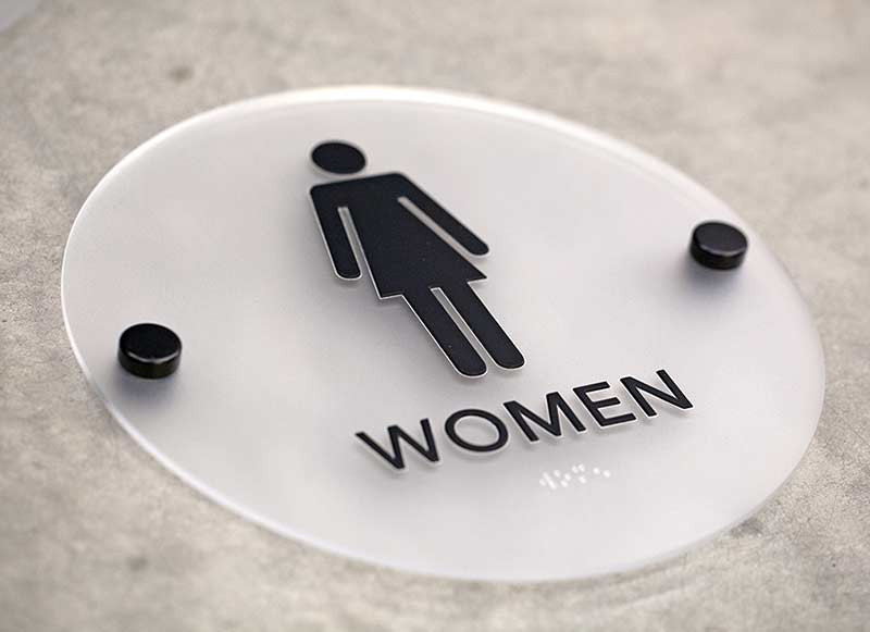 Unisex Bathroom Signs | Office Sign Company
