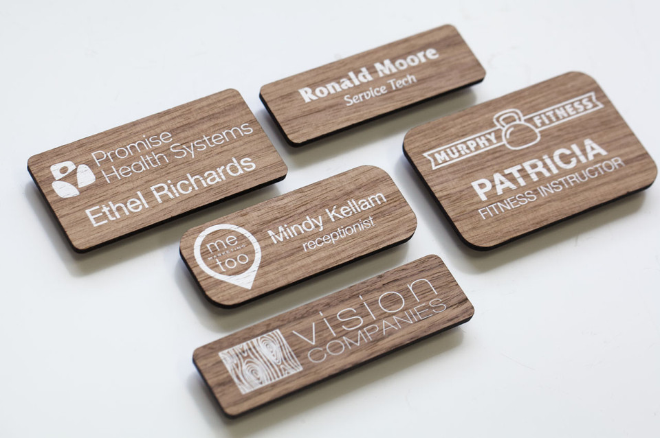 Custom Name Tags & Name Badges