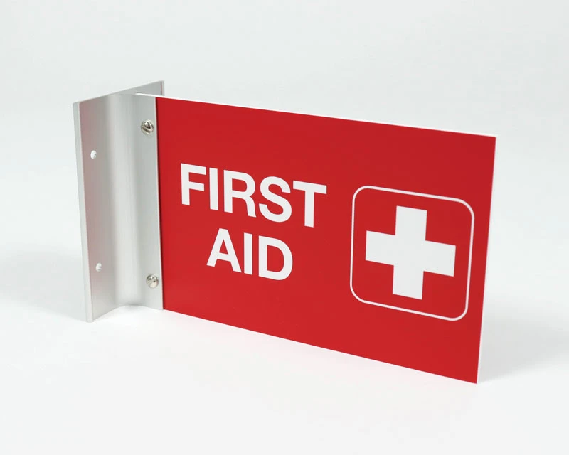 Corridor Signs | Projecting Wall Signs | 2 Sided Room & Hallway Flag Signs