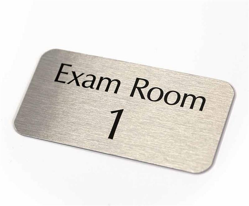 Exam Room Hallway Signs | 2 Sided Hallway Signs | Room Number Corridor ...