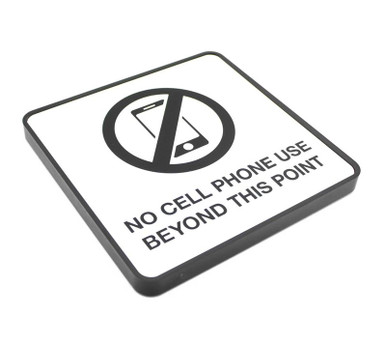 No Cell Phone Use Signs