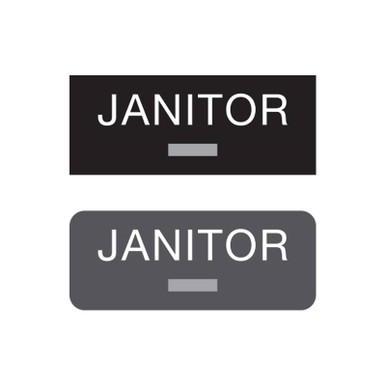 Premium ADA Janitor Signs | Compliant ADA Braille Janitor Sign