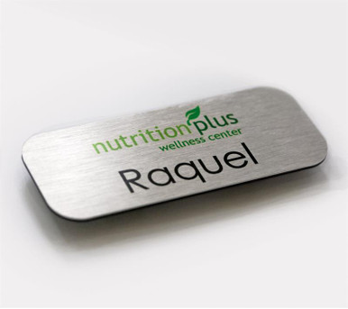 Premium Metal Name Tags | Full Color Name Badges