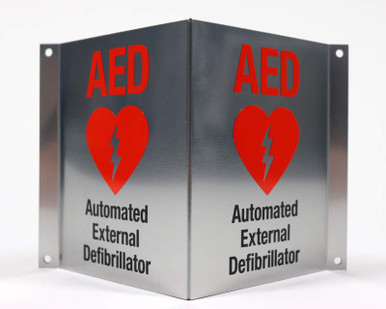 AED Wall Signs | Emergency Defibrillator Signs
