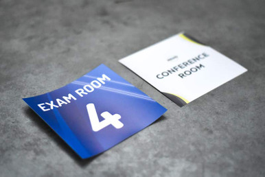 Full Color Sign Inserts for Flat Interchangeable Signs