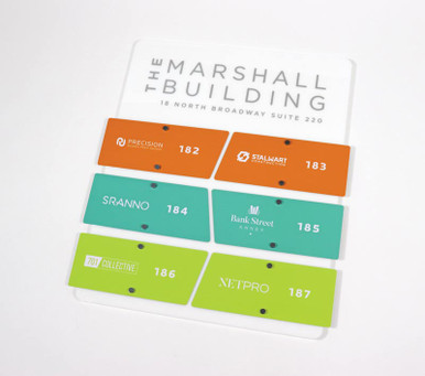 Exterior Directory | Outdoor Durable Directory Sign