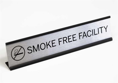 Metal Desk Sign | Executive Desk Sign | CEO Desk Nameplate