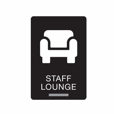 ADA Signs | STAFF LOUNGE