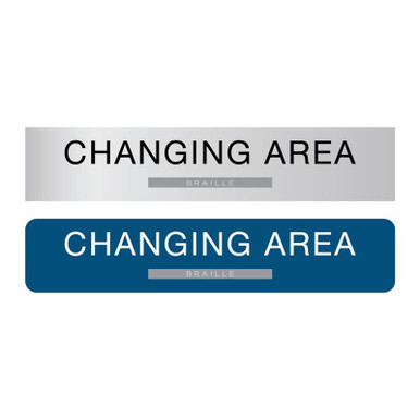 Premium ADA Changing Area Signs | Braille Changing Area Sign