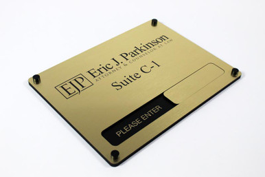 Changing Message Room Signs | Sliding In Out Room Signs | Availability ...