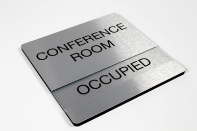 Conference Room Sign with Changeable Insert | Replaceable Insert Sign ...