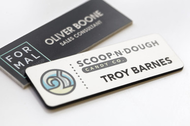 Printed Full Color Name Tags | Premium Name Badges