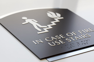 Cool ADA Signs for Showers | Locker Room Sign