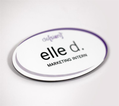 Best Oval Name Tags | Corporate Name Tags