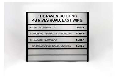 Directory Signs | Tenant Signs | Entryway Wayfinding Signs