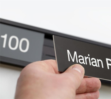 Engraved Replacement Name Plates for Room Number Signs