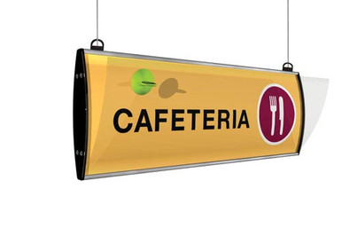 Suspended Ceiling Signs | Large Interchangeable Ceiling Signs