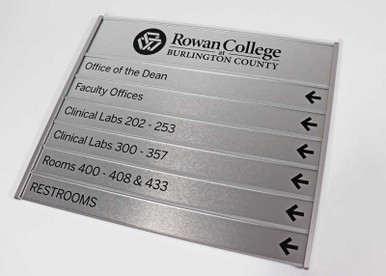Outdoor Directory Sign | Exterior Directory