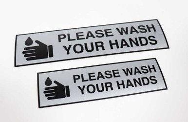 Wash Your Hands Decal | Hand Hygiene Label
