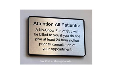 CoPay Signs | Insurance Co-Payment Signs | Payment Due Signs