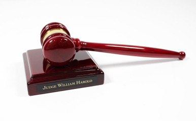 Wooden Gavel Trophy | Recognition Awards for Judges