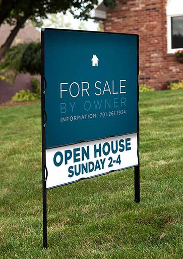 H-Frame Signs - Outdoor Home For Sale & Yard Signs