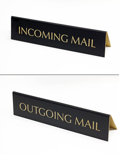 Incoming & Outgoing Mail Signs | Shipping Signs