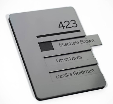 Engraved Insert Channel Signs | Engraved Window Signs with ...