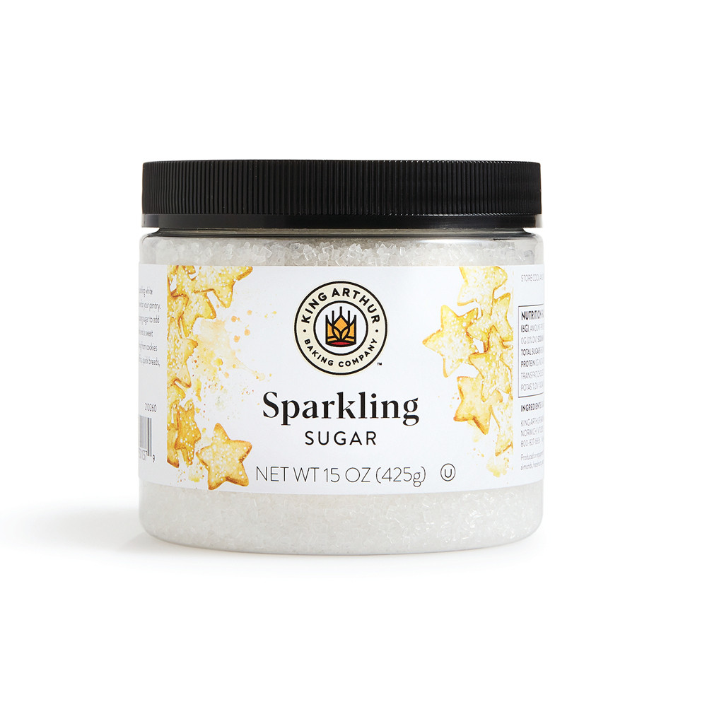 Snow White Non-Melting Topping Sugar | King Arthur Baking Company
