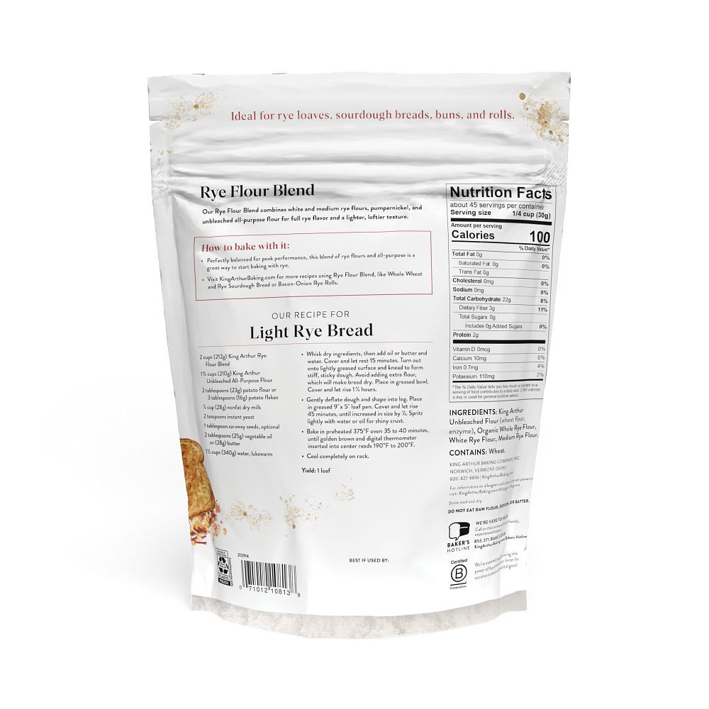 Rye Flour Blend | King Arthur Baking