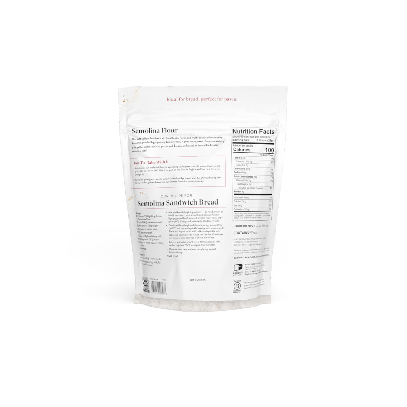 Semolina Flour | King Arthur Baking Company