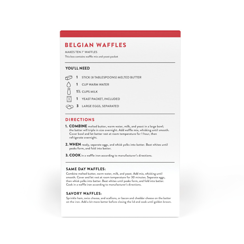 Belgian Waffle Mix - King Arthur Baking Company