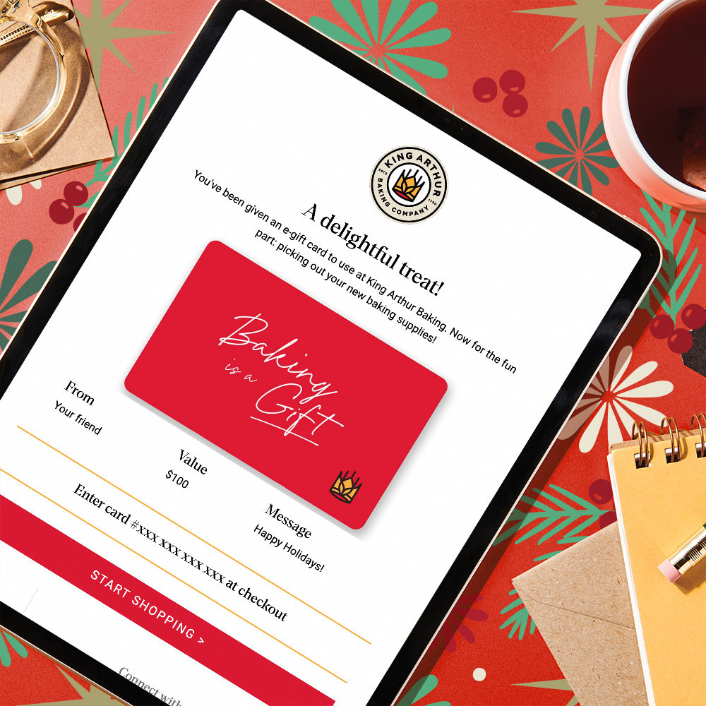 Gifts - Gift Cards - King Arthur Baking Company