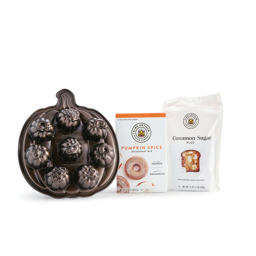 Doughnut Mix Variety Pack and Doughnut Pan Set | King Arthur Baking Company