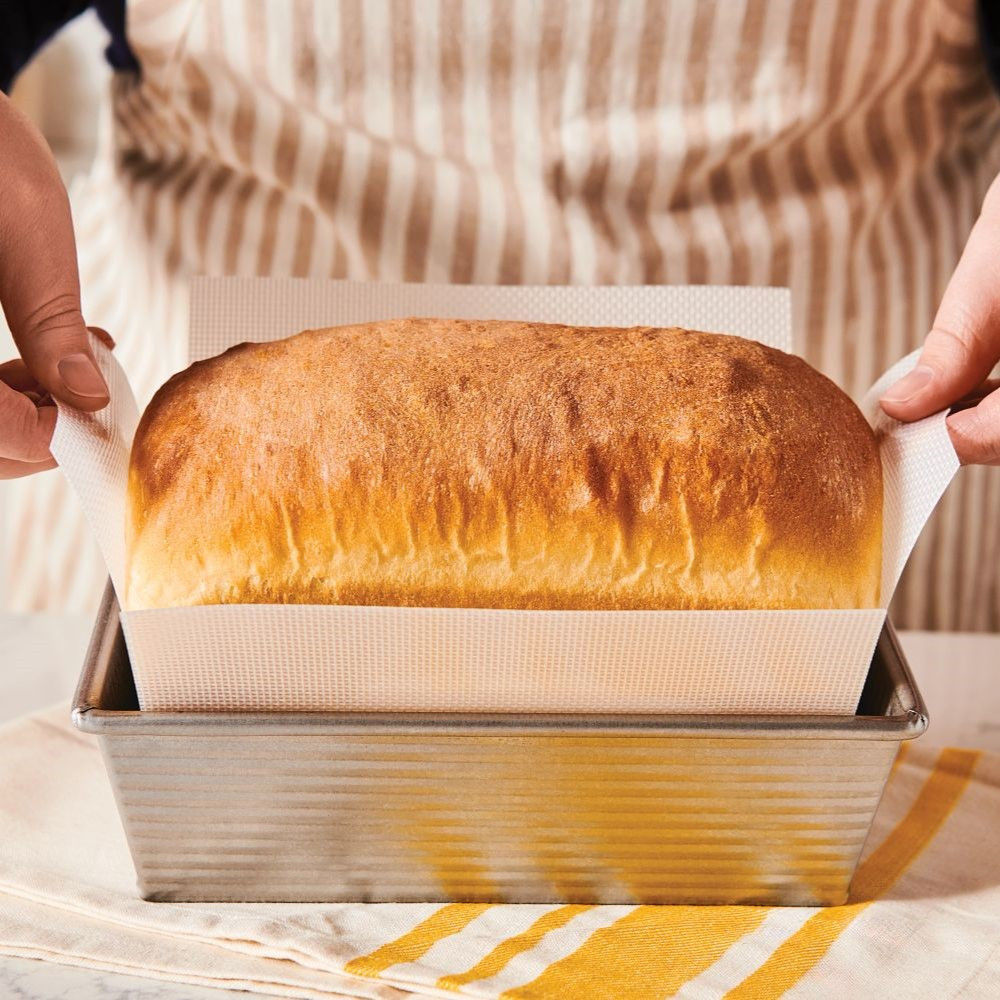 Oversized Bread Pan and Loaf Lifters Set - King Arthur Baking Company