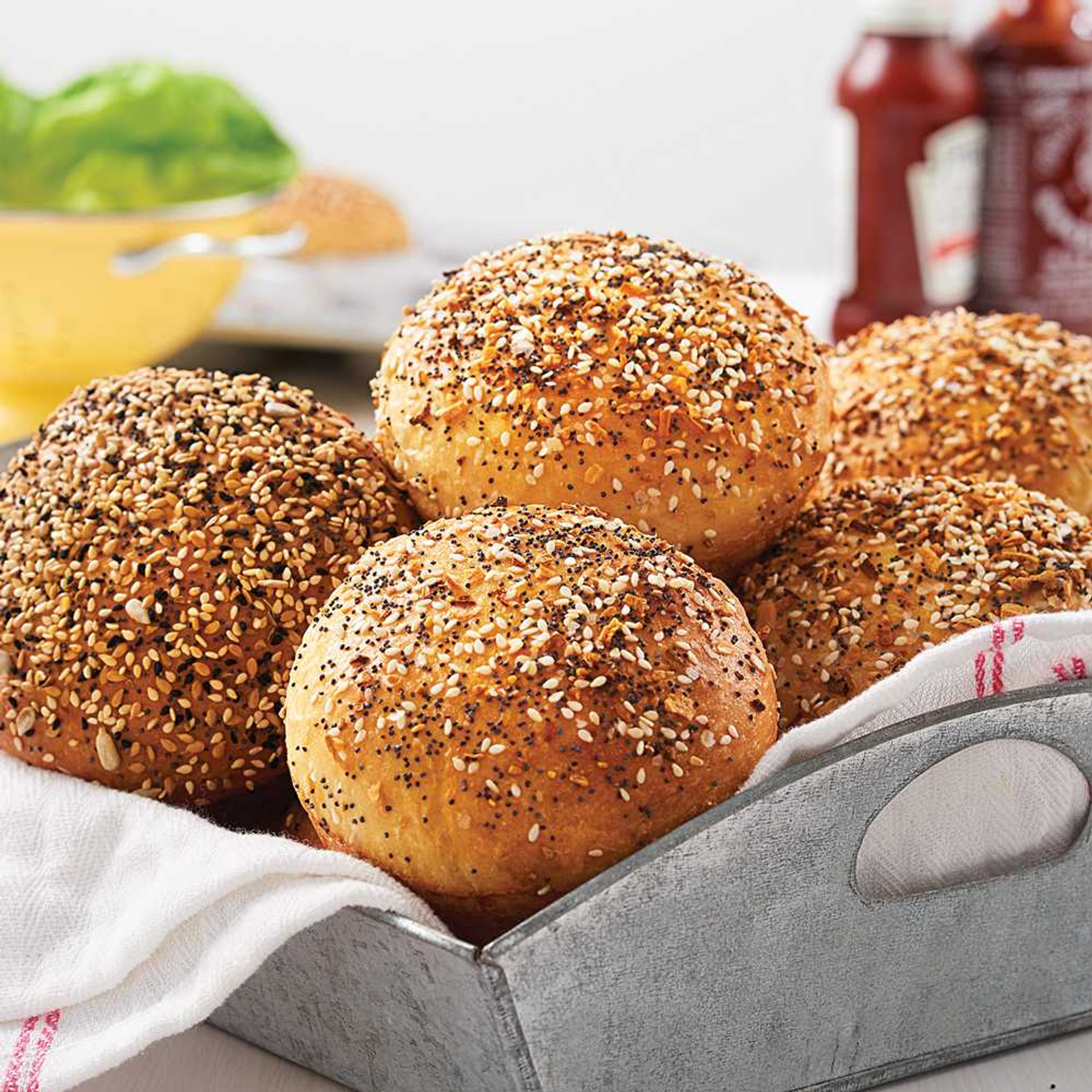 Chewy Everything Bagel Recipe Bundle King Arthur Baking Company chewy-everything-bagel-recipe-bundle-king-arthur-baking-company