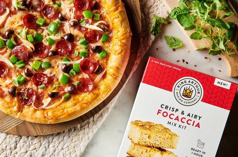 Crisp & Airy Focaccia Mix Kit - King Arthur Baking Company
