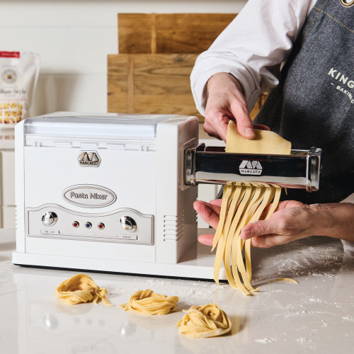 Marcato Electric Pasta Machine with Attachments - King Arthur Baking ...