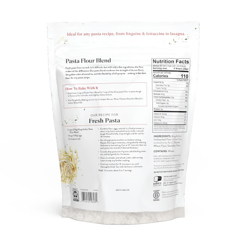 Pasta Flour Blend | King Arthur Baking